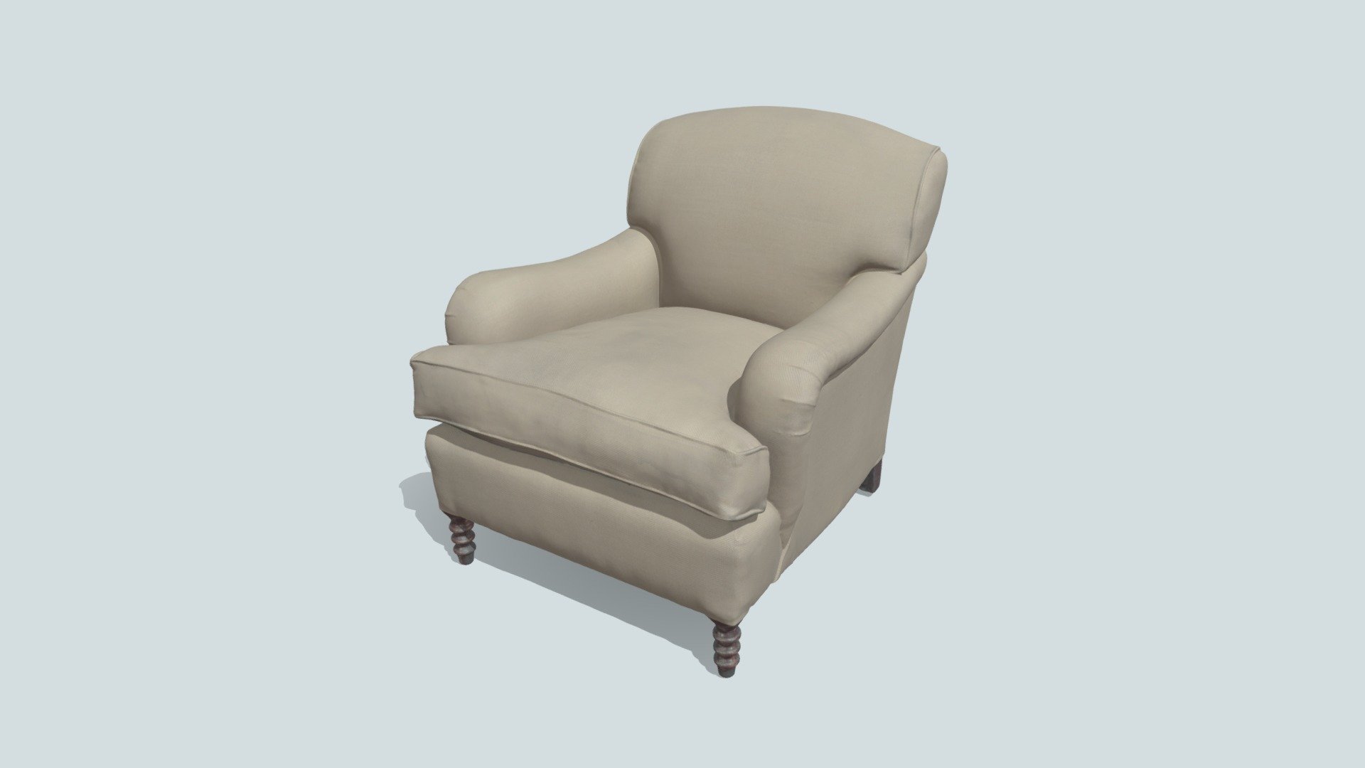 3D scanned chair - 3D model by White Crow Studios (@whitecrowstudios ...