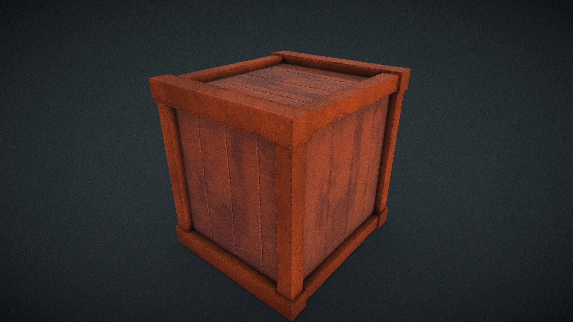 Wooden box - Download Free 3D model by rgrbzrr [39bbaf5] - Sketchfab
