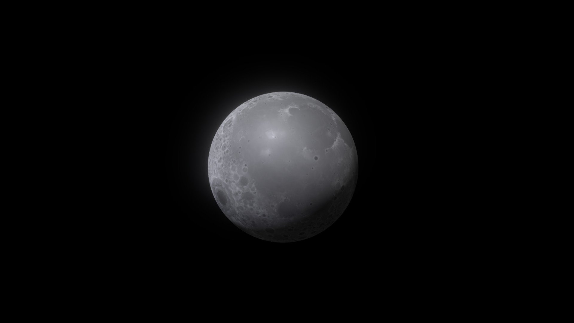 Moon - 3D model by Daniel Chávez Camargo (@danielchavezcamargo ...