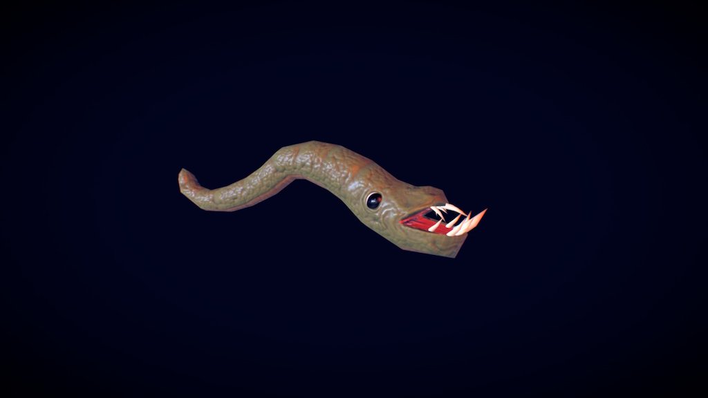 Alien Worm - 3D model by zulubo [39c0b1c] - Sketchfab