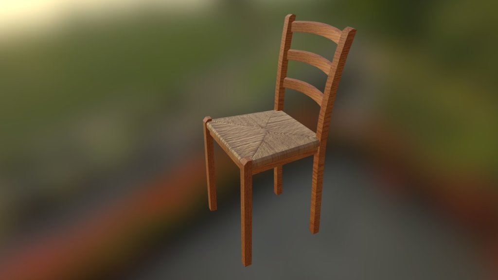 Kitchen Chair - 3D model by as3darts [39c1236] - Sketchfab