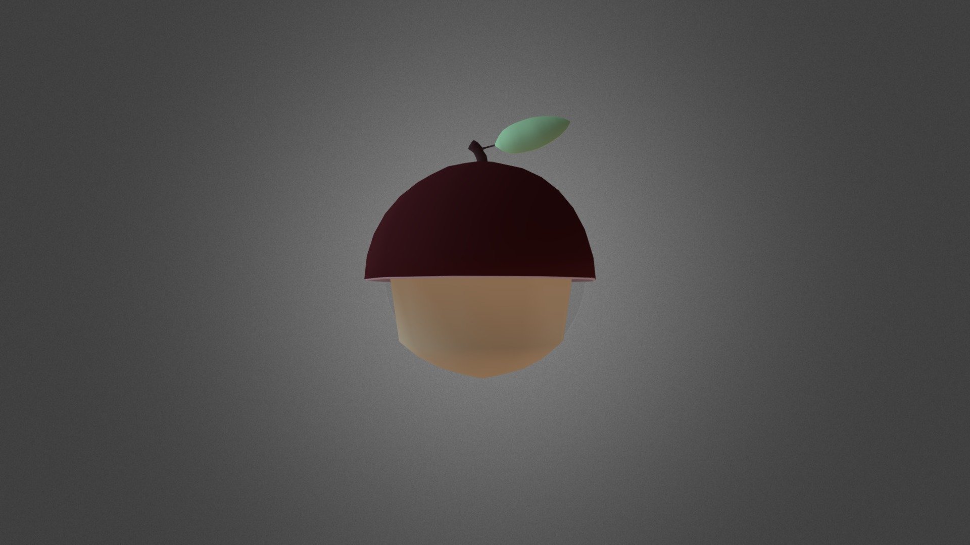 Acorn Low Resolution 001 - Download Free 3D model by Goatbeard Art ...