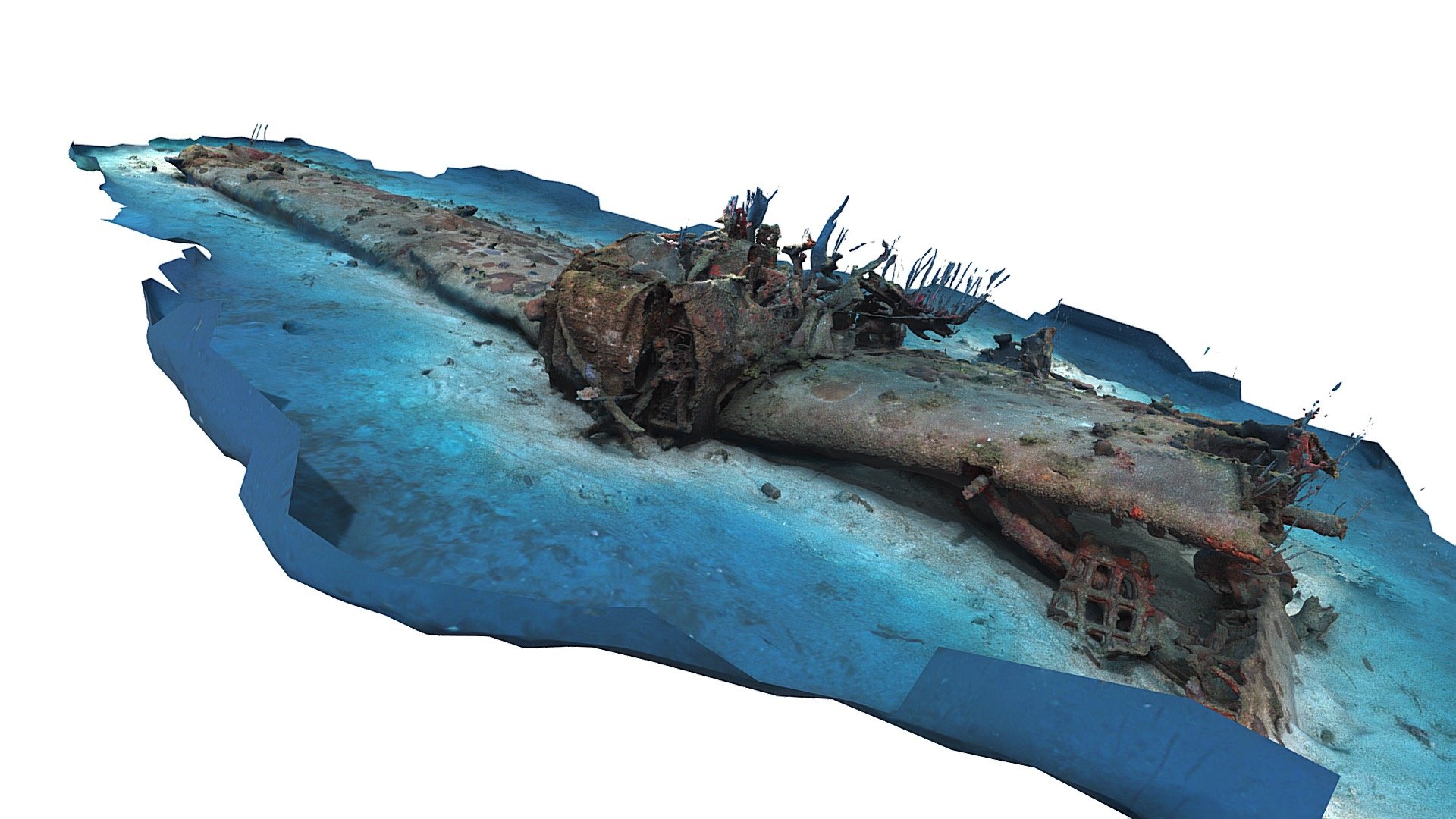 USS Saratoga Plane #5 (Helldiver) - High Res - 3D model by Brett Eldridge (@beldridg) [39c4b73 ...
