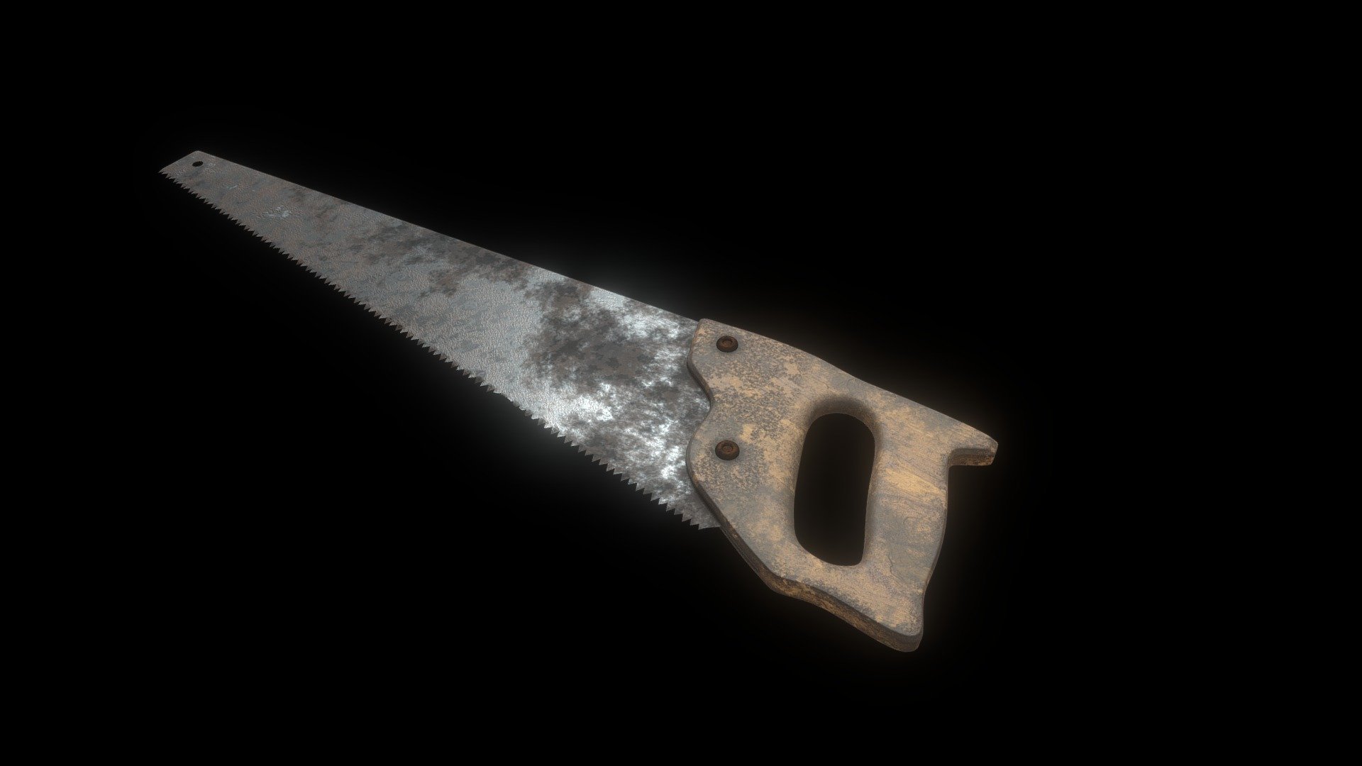 Old Rusty Handsaw - Download Free 3D model by Khalithea [39c5c54 ...