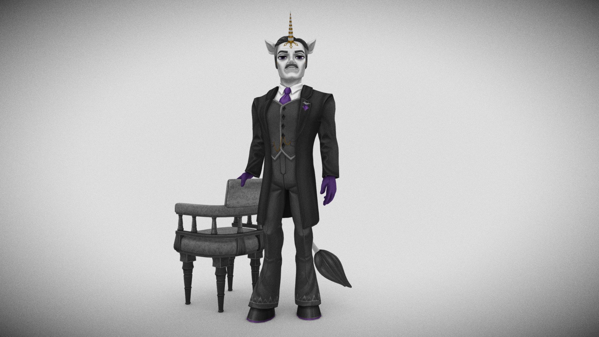 Headmaster Clayborne - 3D model by inkrose [39c68b4] - Sketchfab