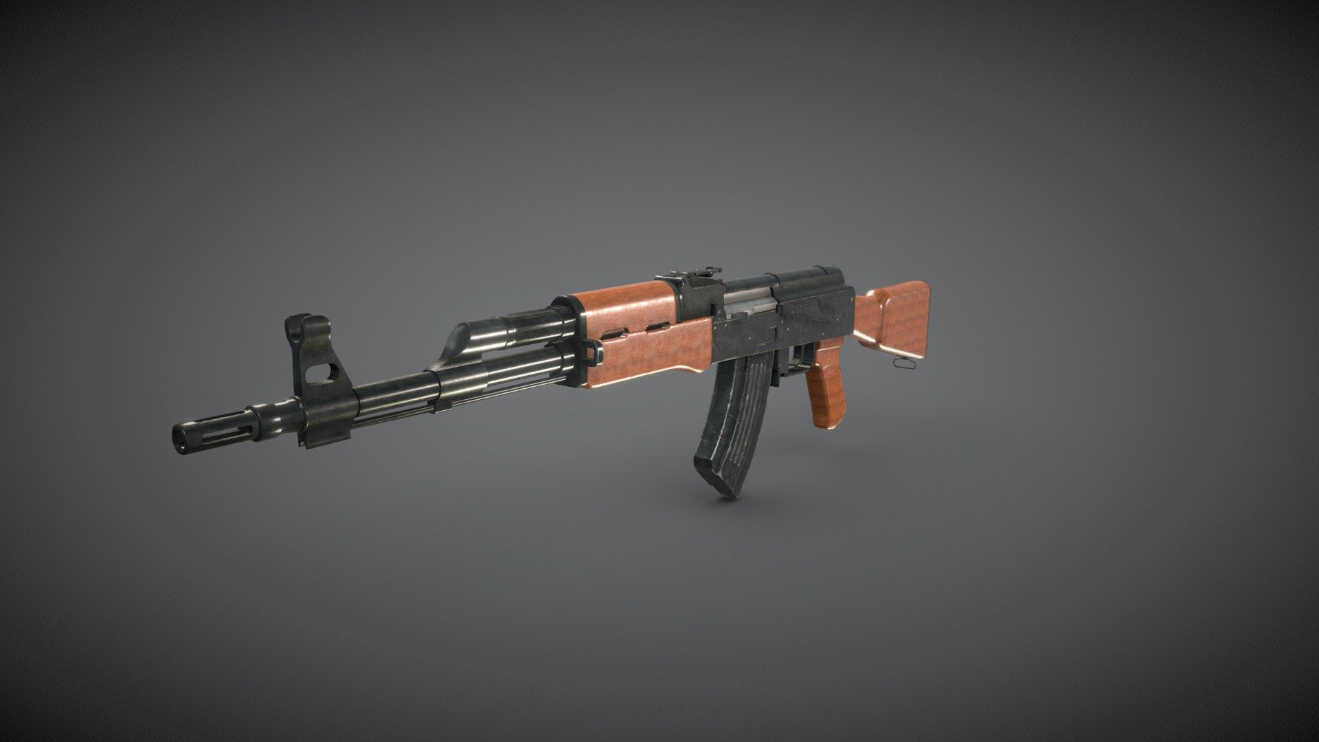 AK-47 Study - 3D model by Francesco Ammendola (@JohnnyMn) [39c72df ...