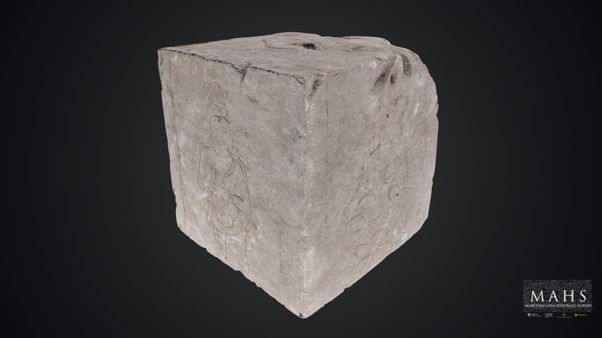 Coralstone carving, National Museum of Maldives - 3D model by Maritime ...