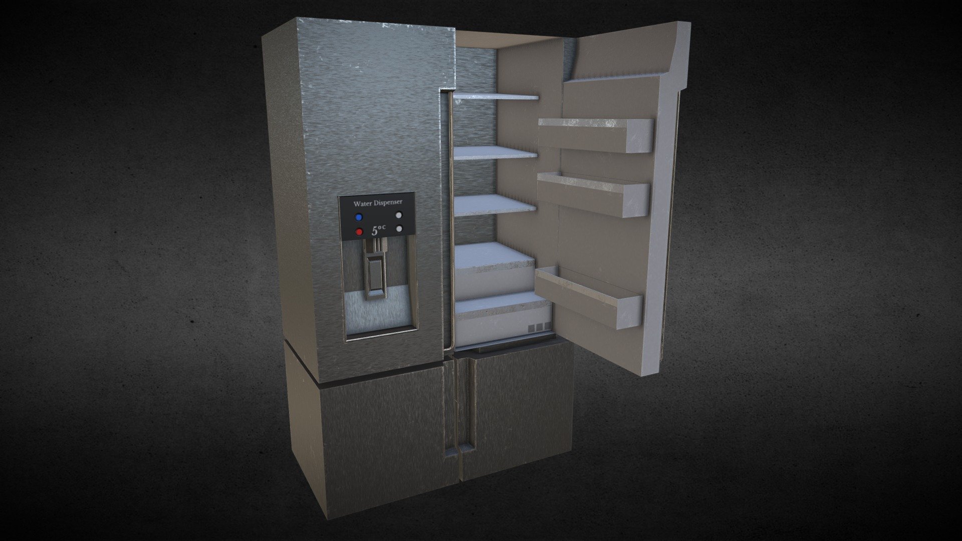 Fridge - Buy Royalty Free 3D model by XperienciaVirtual [39cada3 ...