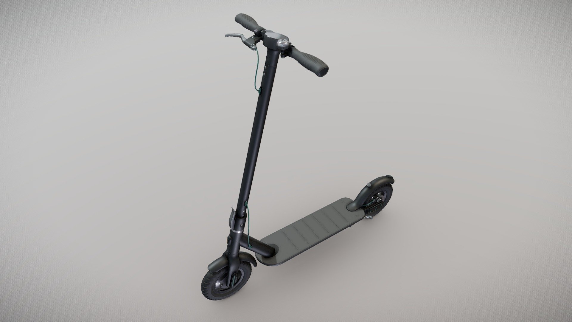 Electric Scooter - 3D model by Dmitrii Ispolatov (@ispolatov_dm ...