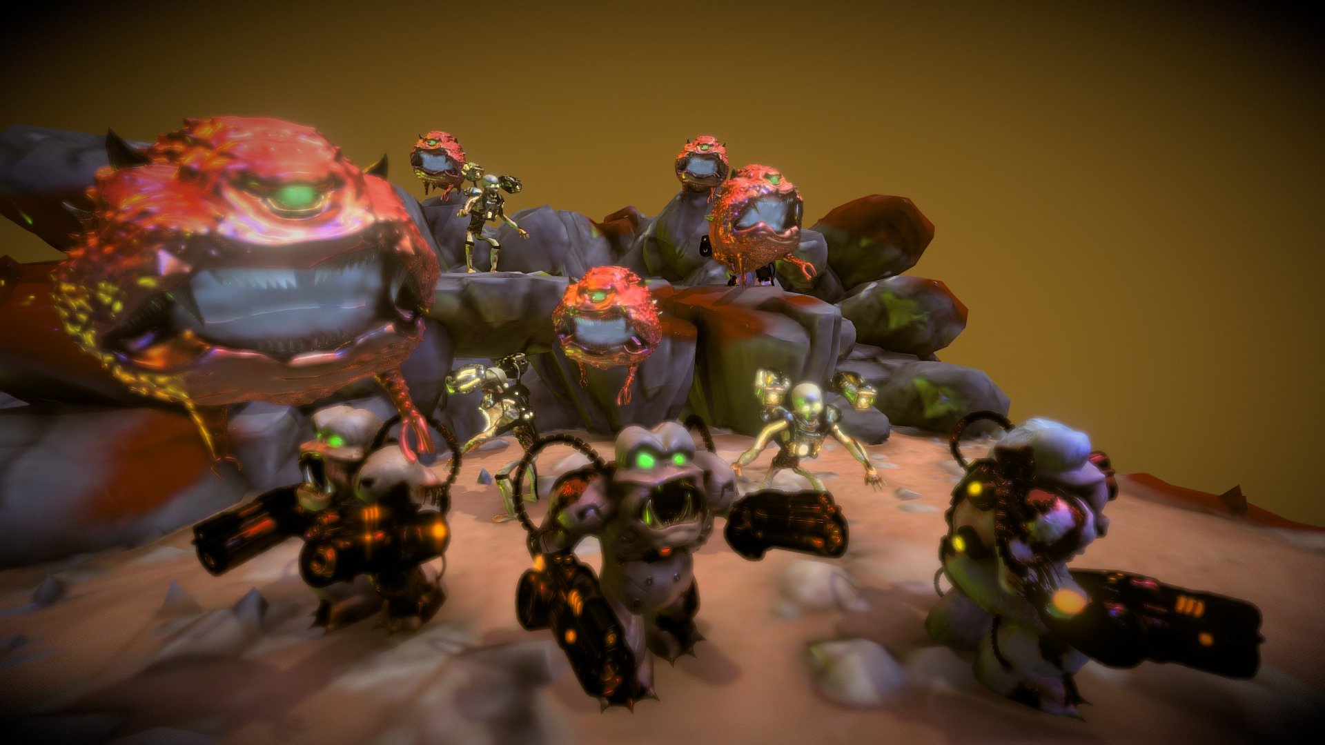 Doom Fanart - Valley of Death - Download Free 3D model by jason.lp ...