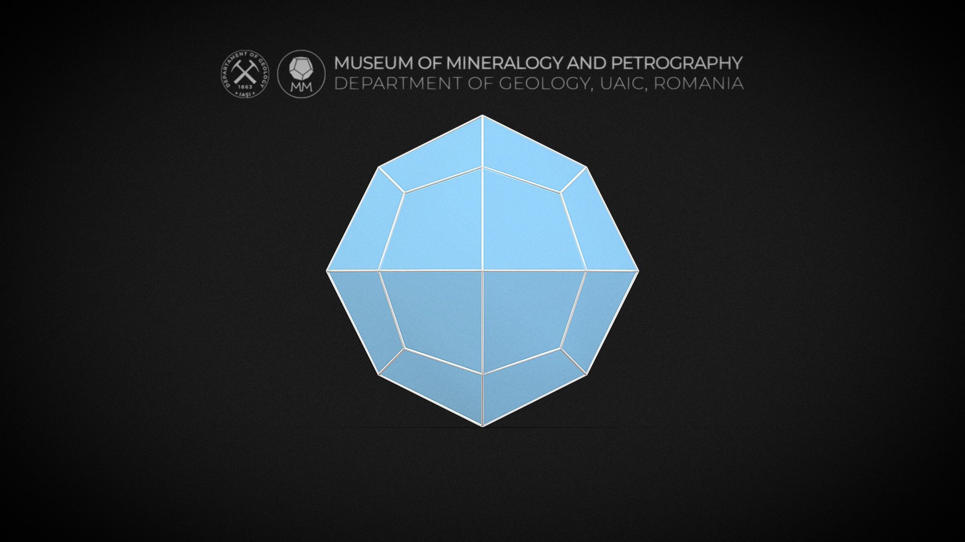 Crystallographic form of Analcime - 3D model by Museum of Mineralogy ...