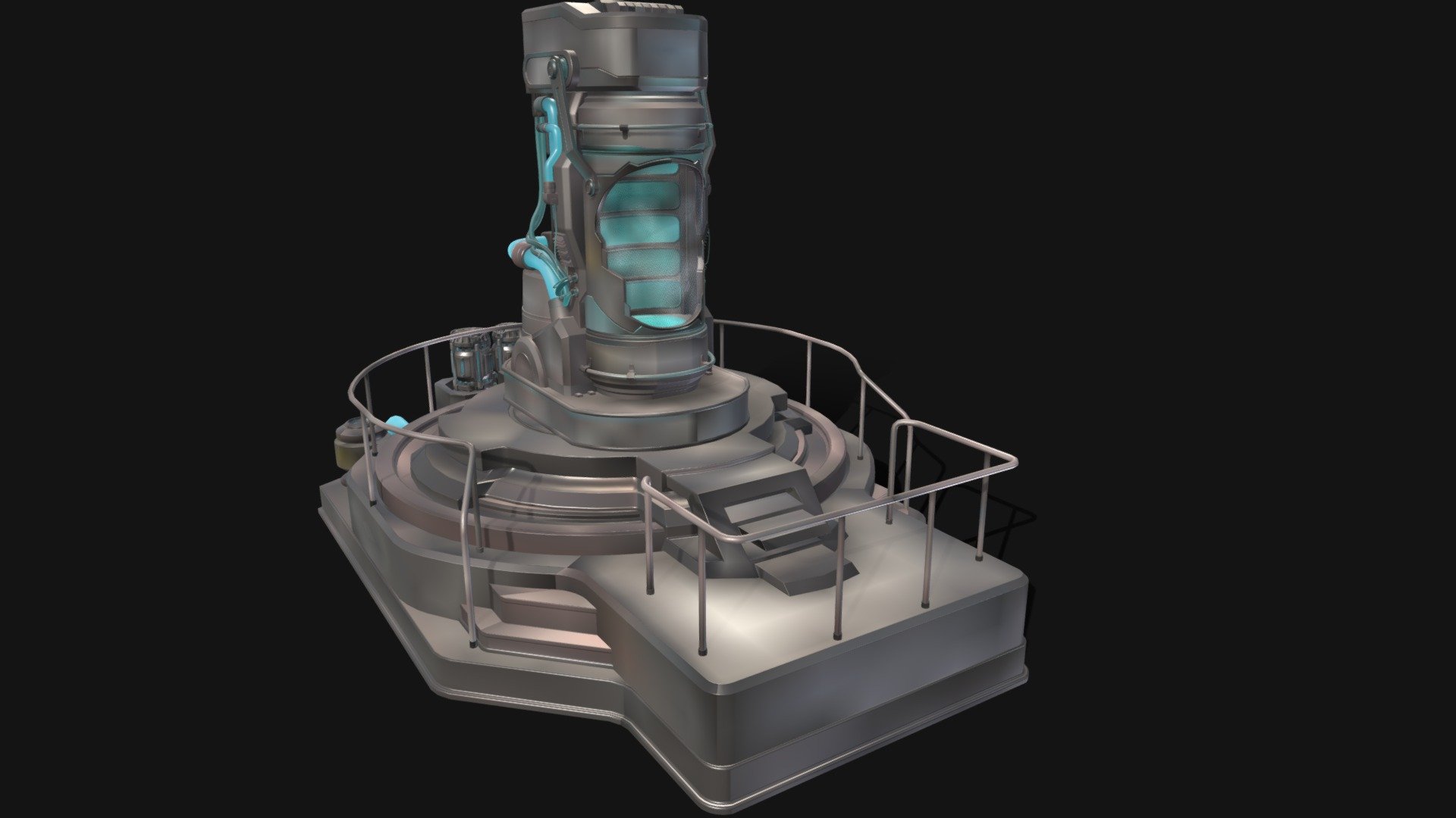 Cryopod Stasis chamber - Buy Royalty Free 3D model by Clockwork ...