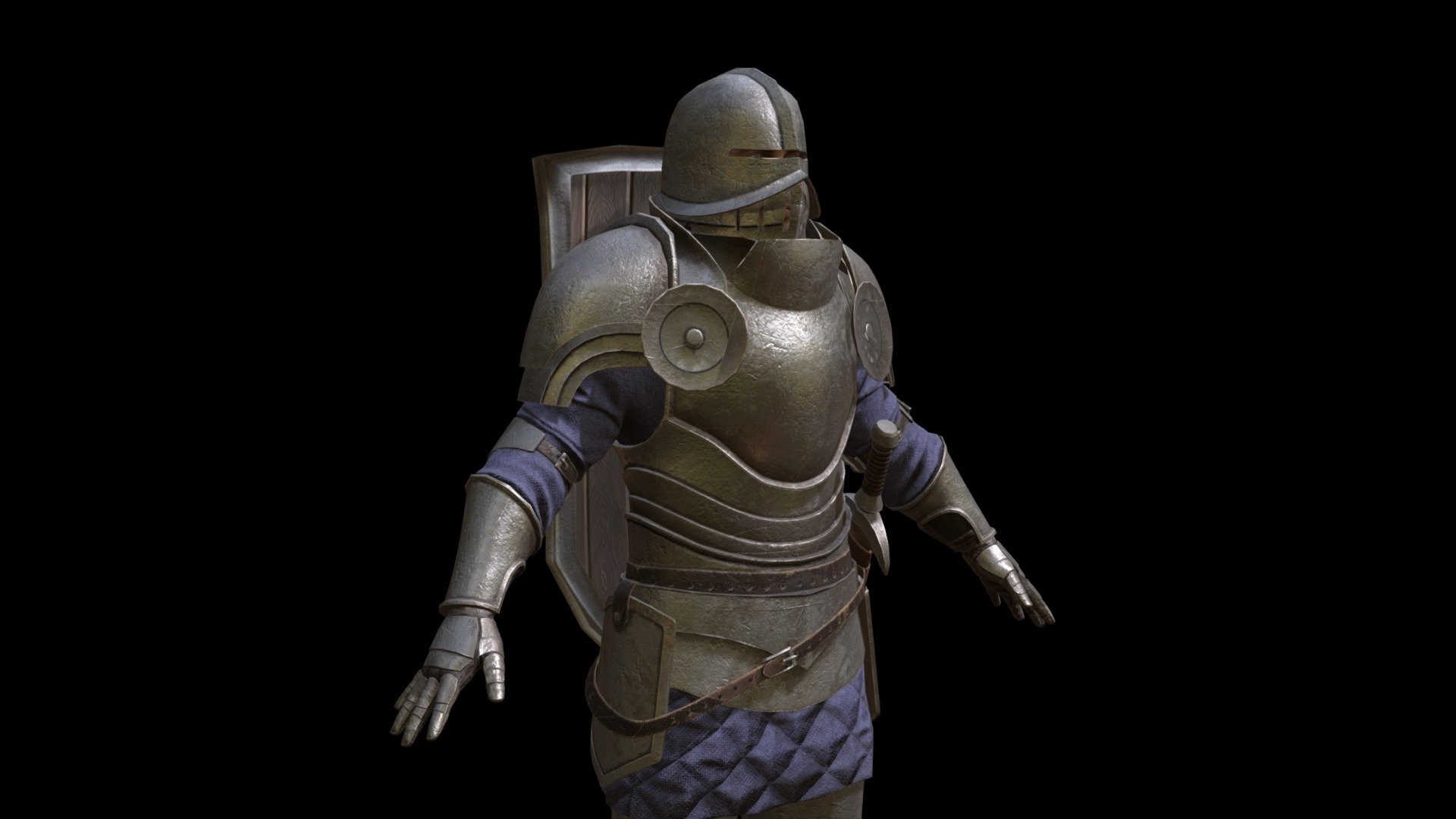 NPC_Knight1 - Buy Royalty Free 3D model by dremorn [39cf420 ...