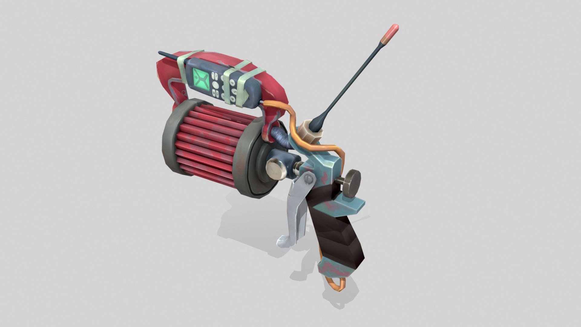 Taunt Bot - 3D model by Mikhail Zuev (@Timelock) [39cf4ca] - Sketchfab