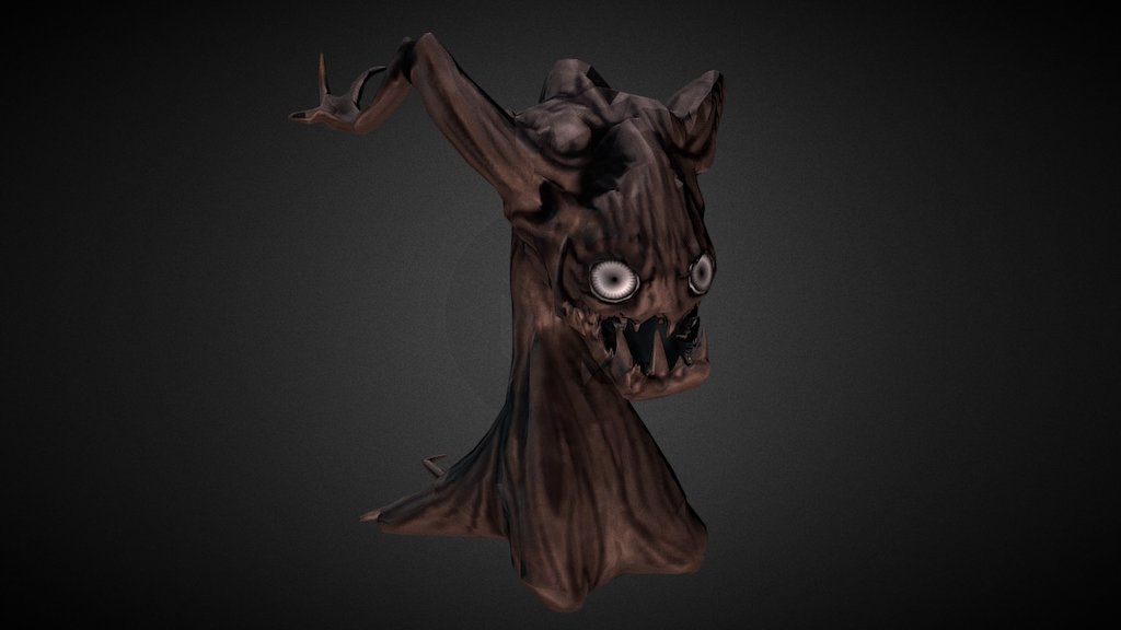 Enemy tree creature - 3D model by iineo [39d0822] - Sketchfab