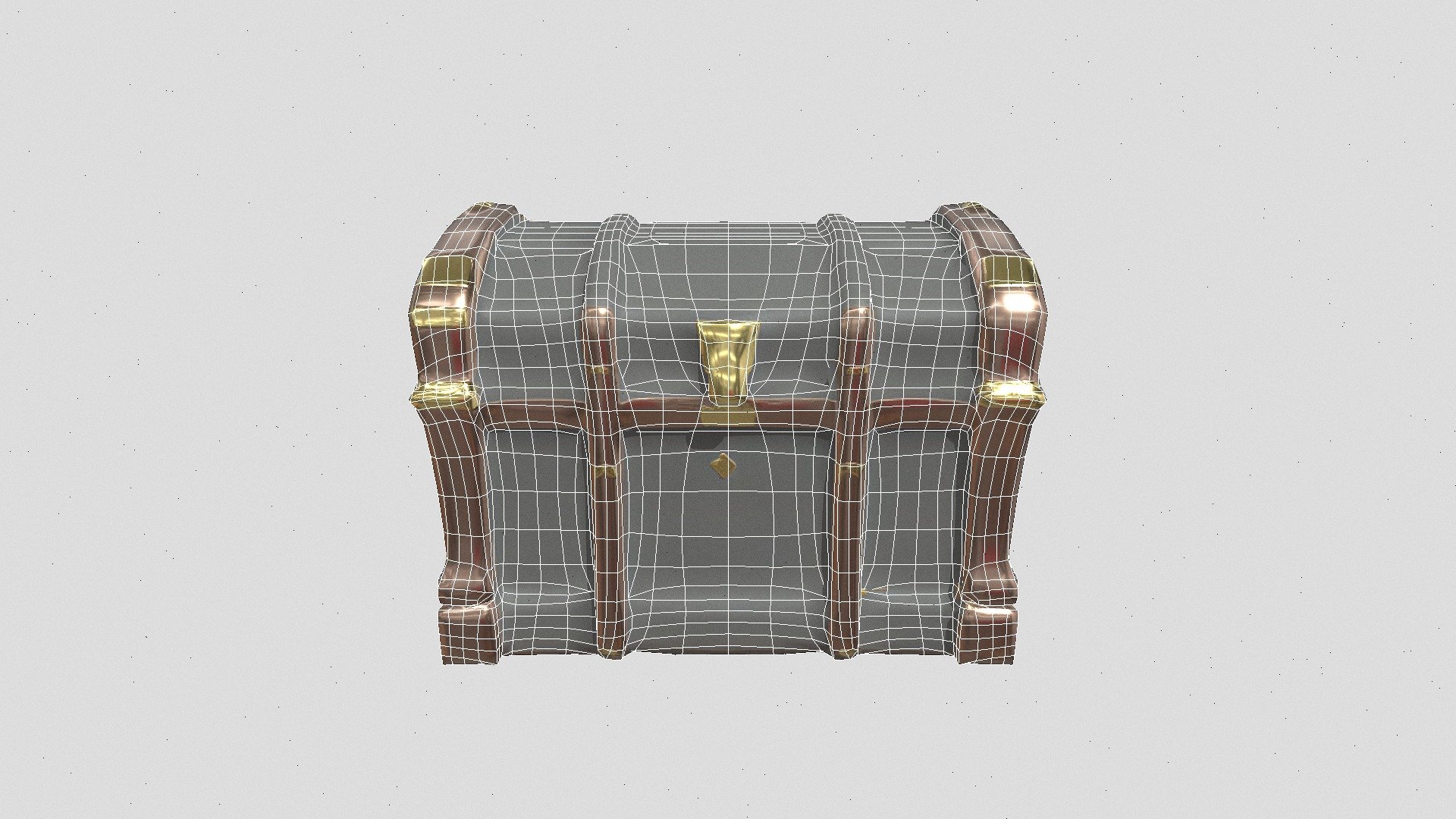 Treasure Chest (OBJ) - Download Free 3D model by Emm (@edemaistre ...
