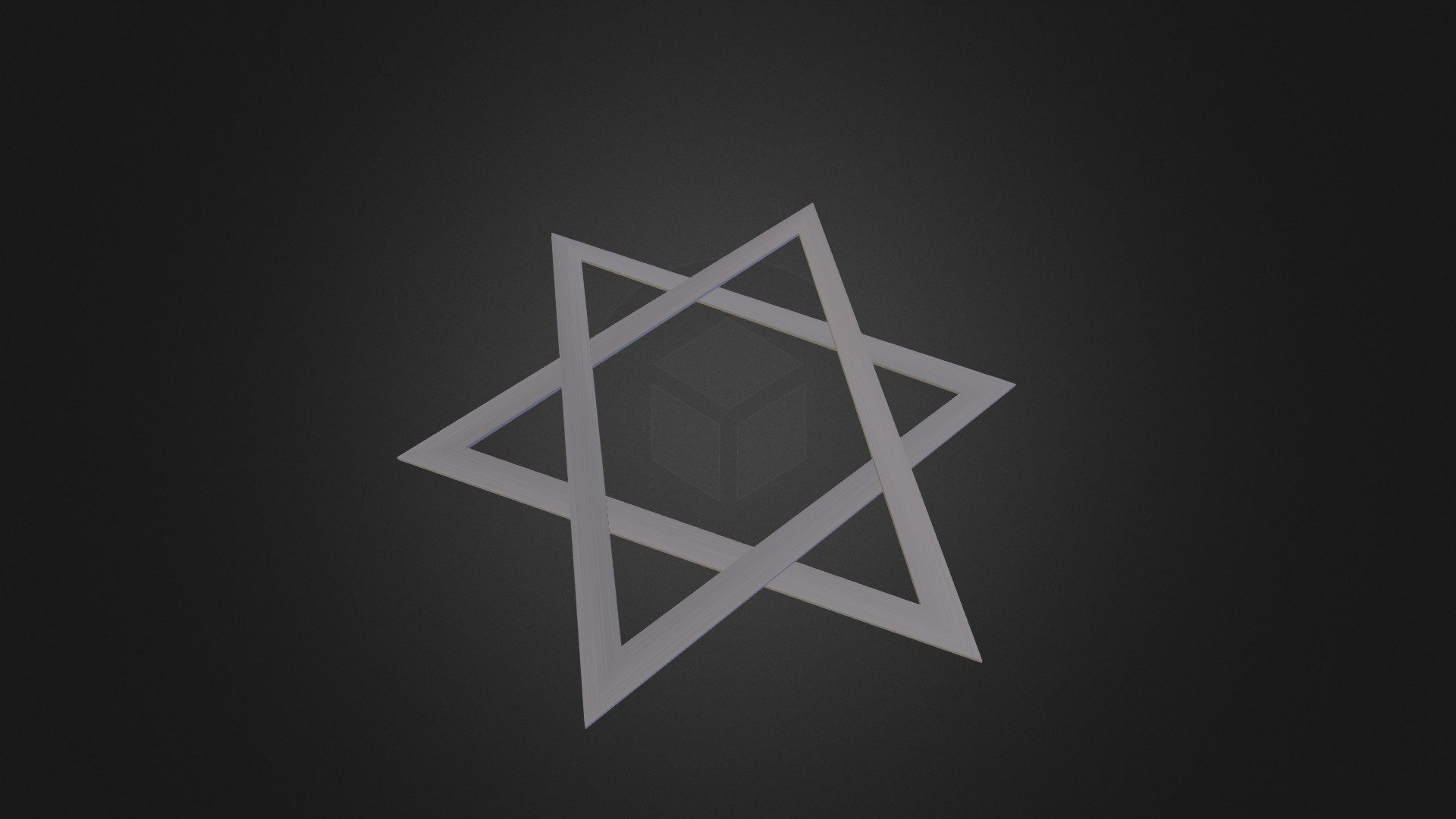 Star Of David 1 - 3D model by Omegathorion [39d1efa] - Sketchfab