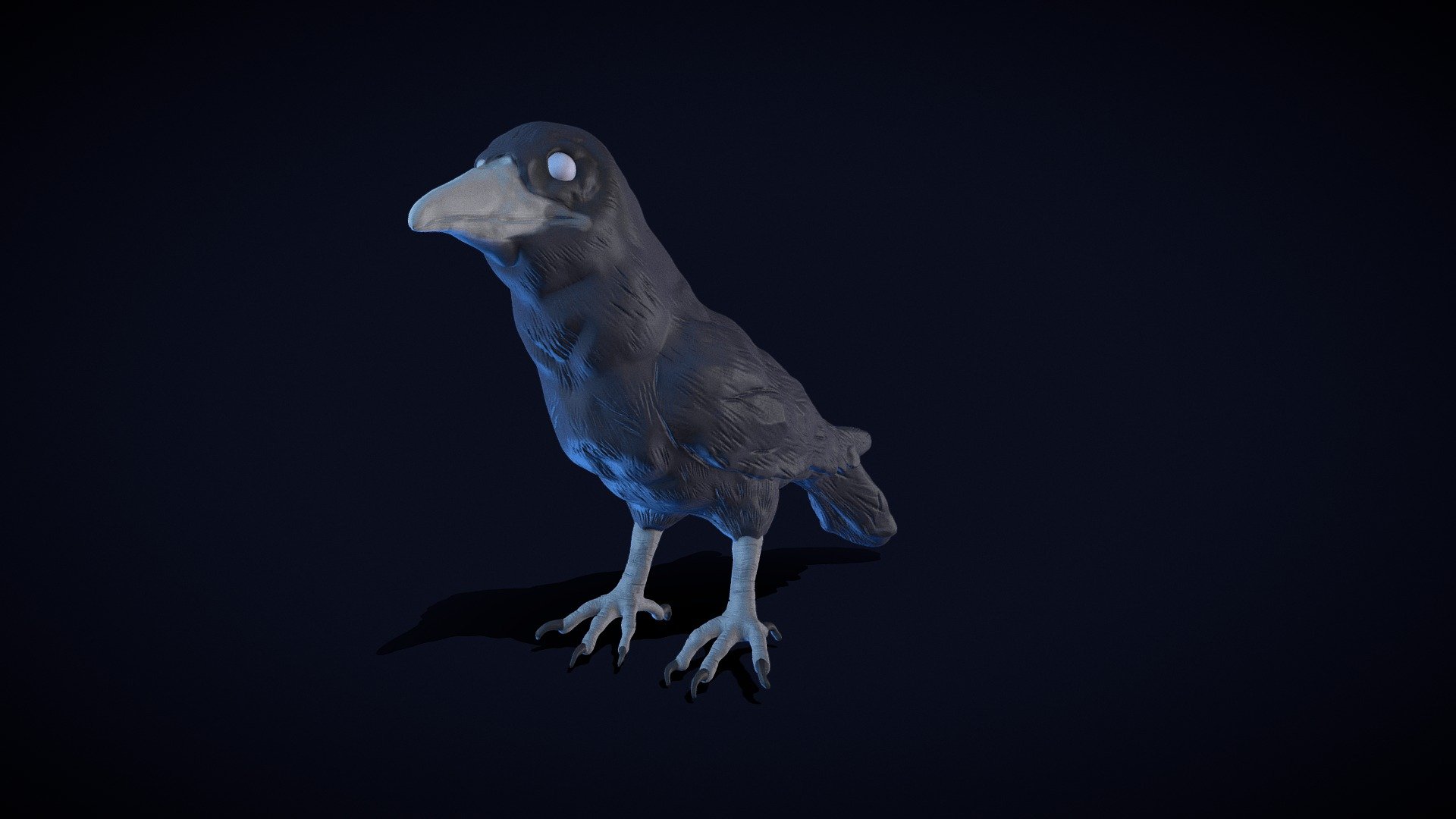 Raven - 3D model by Shapelab [39d1f37] - Sketchfab