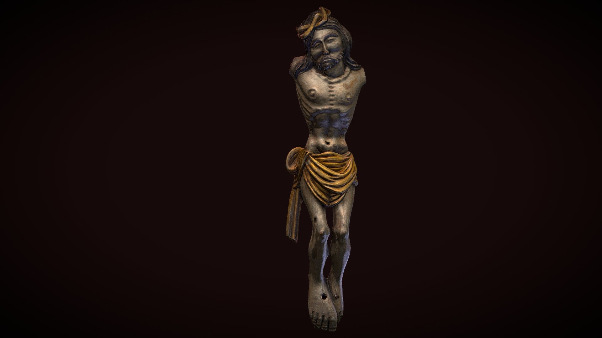 The Crucifix. 18th century. - 3D model by Center of Digital History ...
