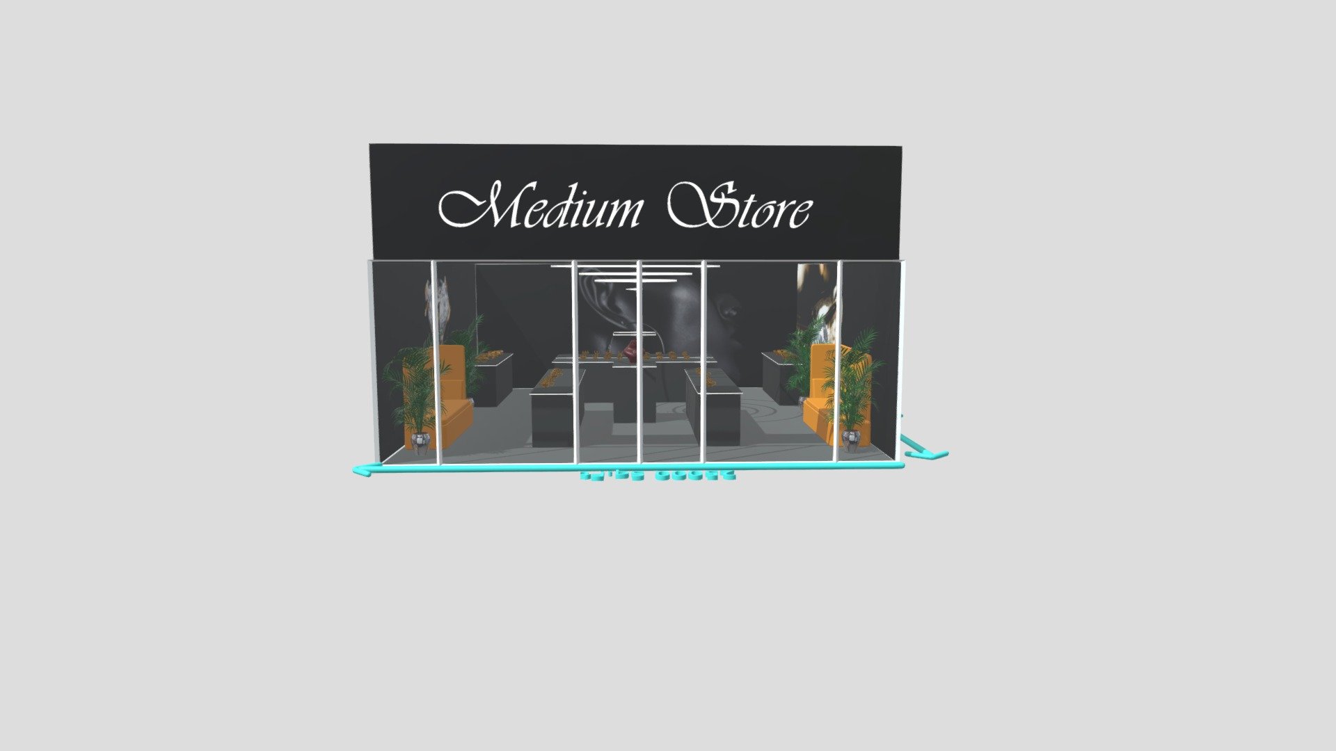 3d medium store - 3D model by metaverse_development [39d47e0] - Sketchfab