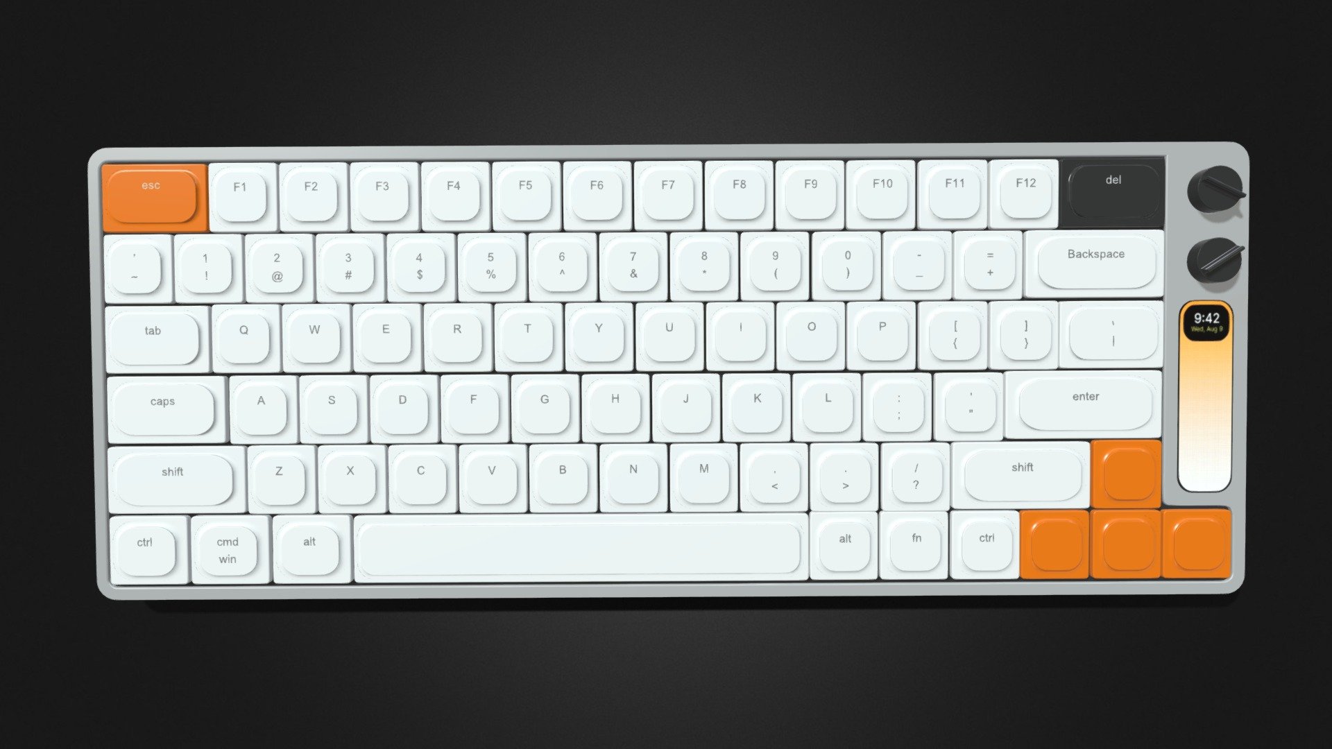 Knob1 Mechanical Keyboard - Download Free 3D model by eltayerkebulan ...