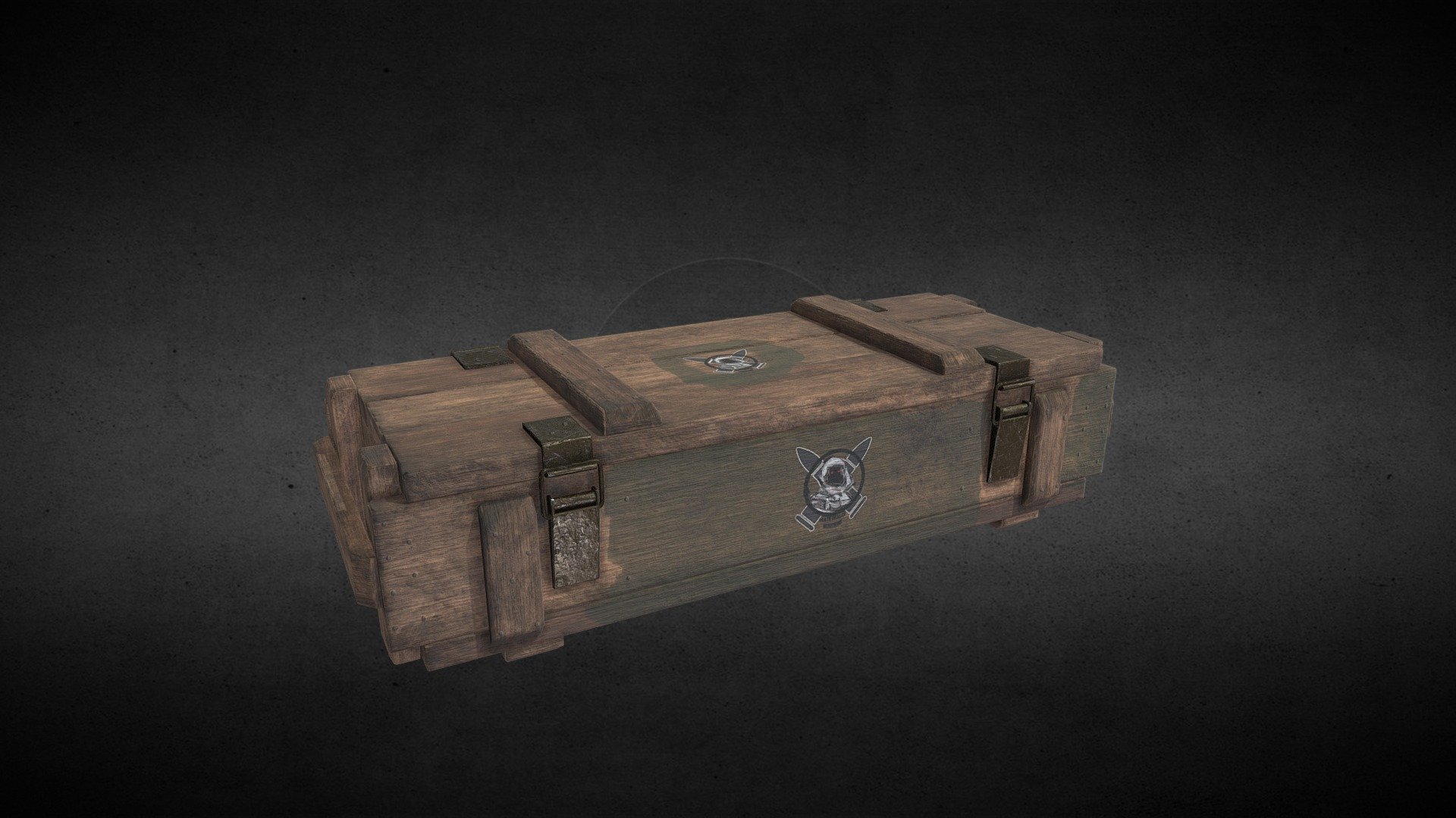 Triple A Crate - 3D model by CtrlLight [39d5bea] - Sketchfab
