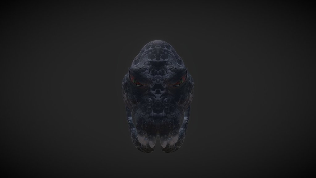 Croco Monster - 3D model by Marcos de Oliveira (@owpoga) [39d7e4b ...