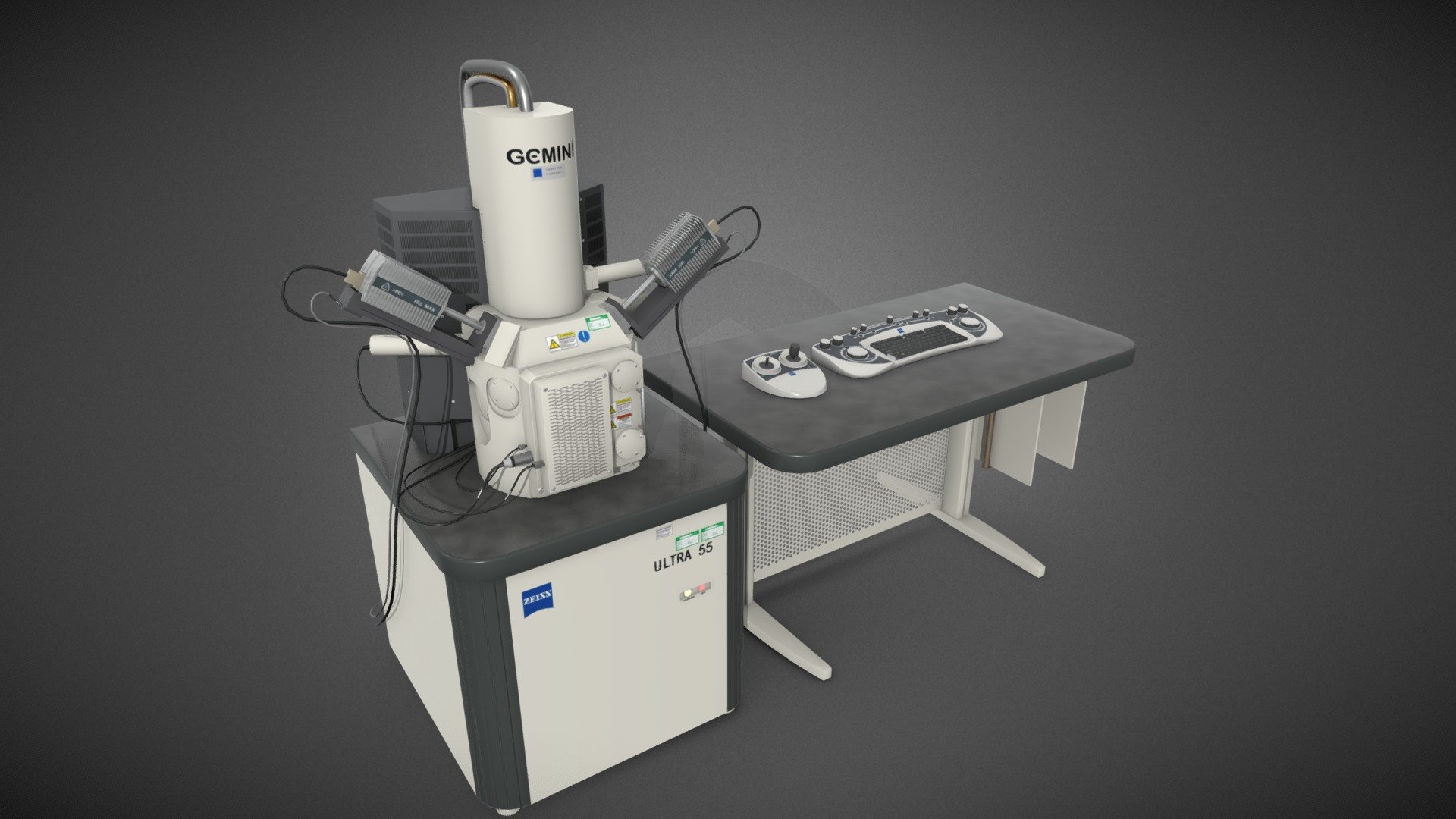 electron microscope FESEM Gemini - Buy Royalty Free 3D model by xjm0813 ...