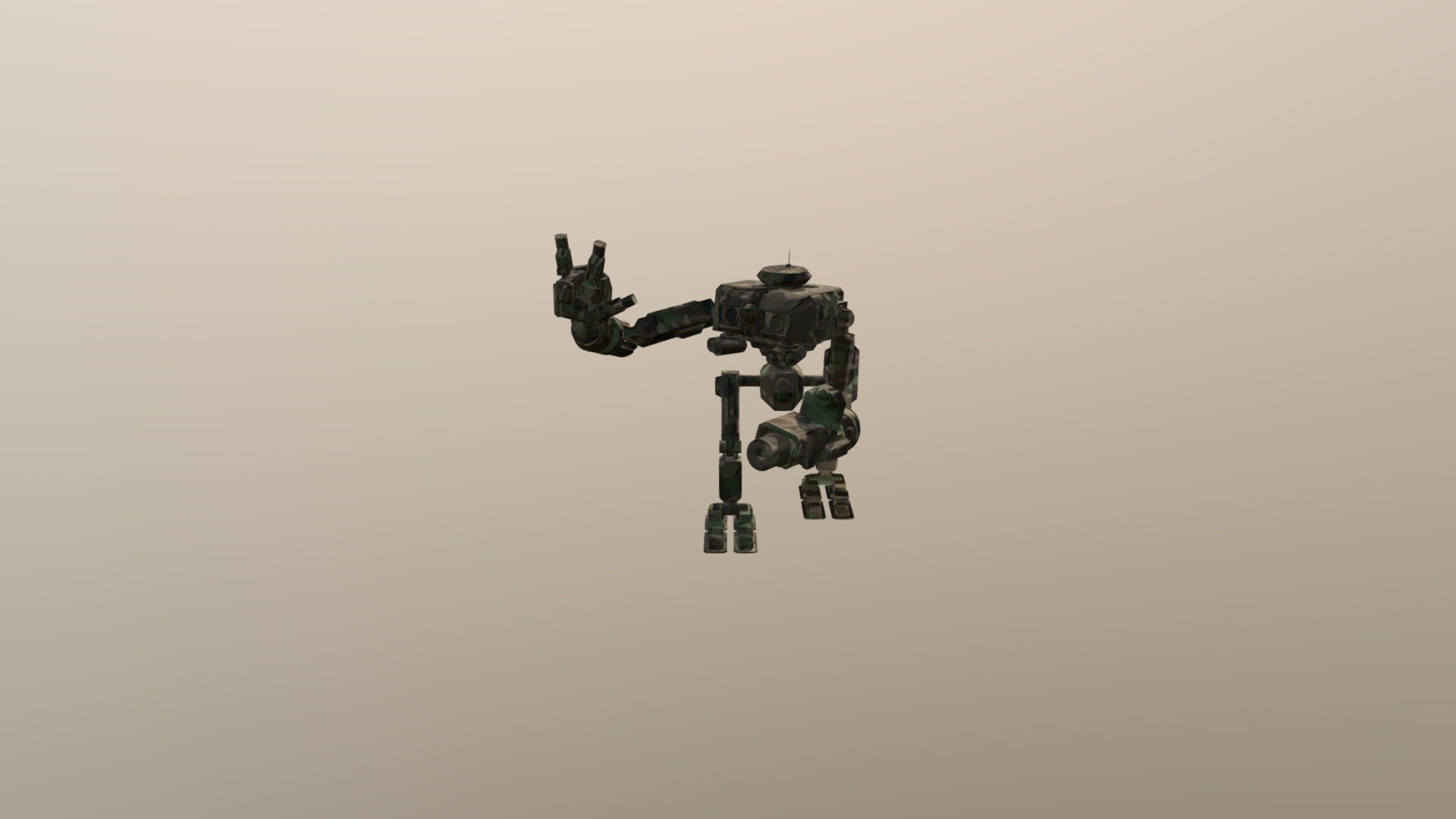 Bot Low Pose - 3D model by Jonathan Callebaut (@JonathanCallebaut ...