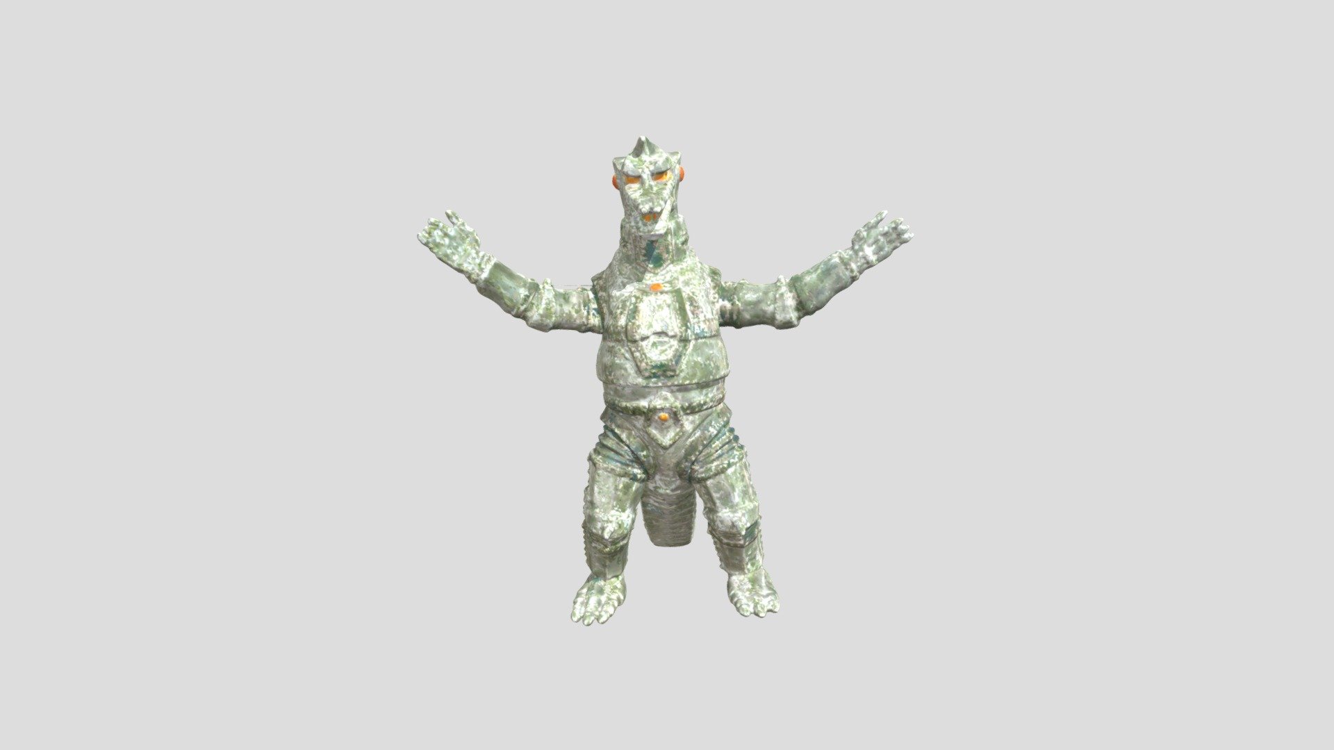 Mechagodzilla (VCU_3D_4913) - 3D model by Virtual Curation Lab ...