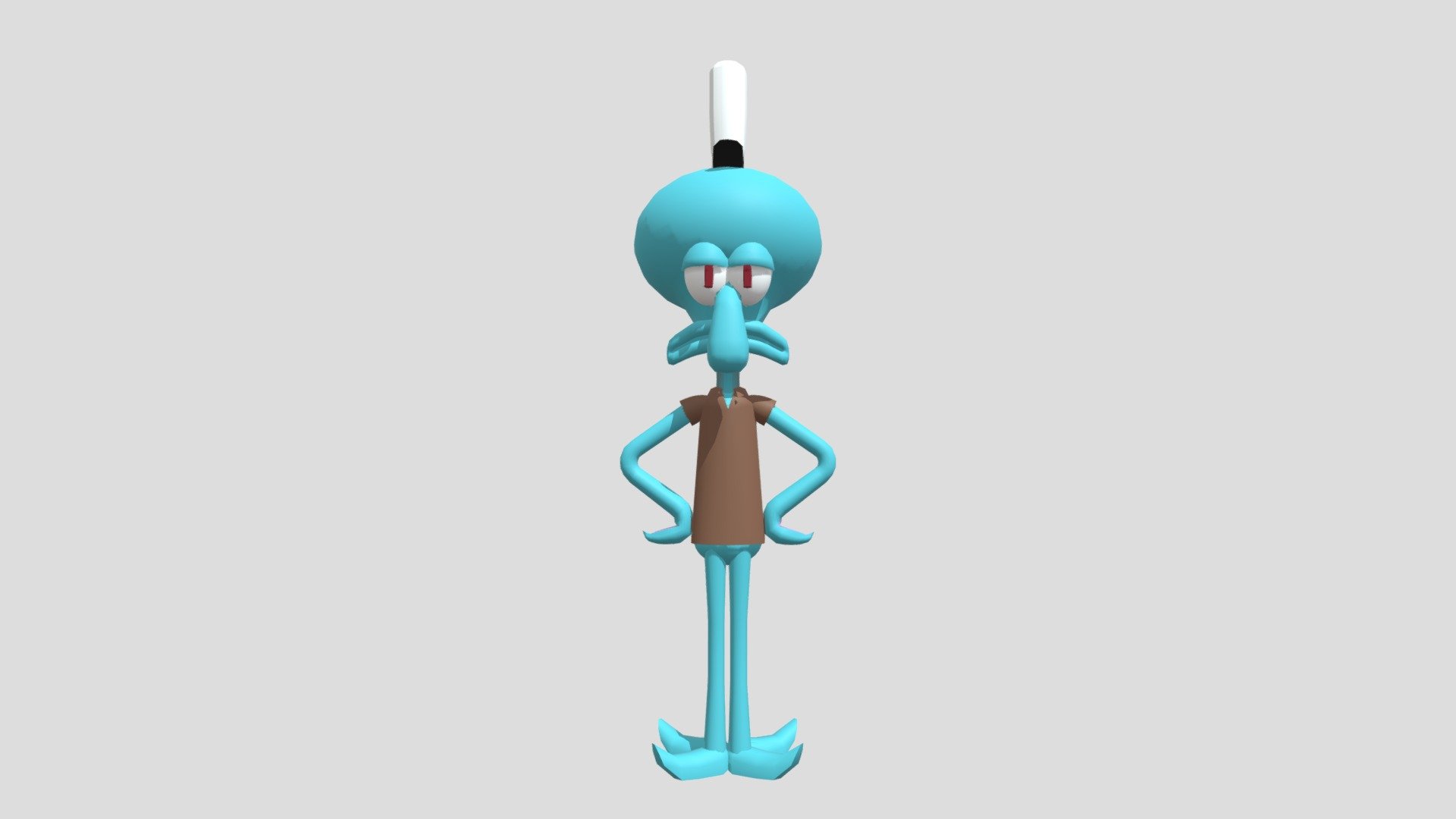 Squidward - Download Free 3D model by Snootch [39da471] - Sketchfab