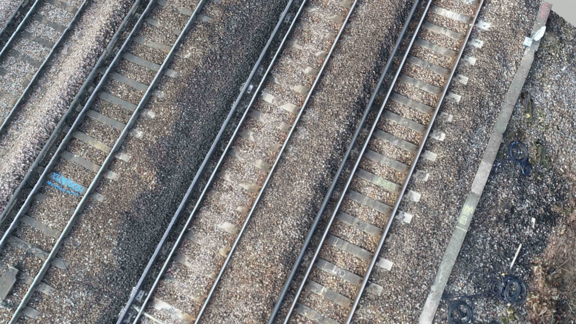 Track Segment of a Mesh at Ash Crossing - 3D model by Paul MacMahon ...