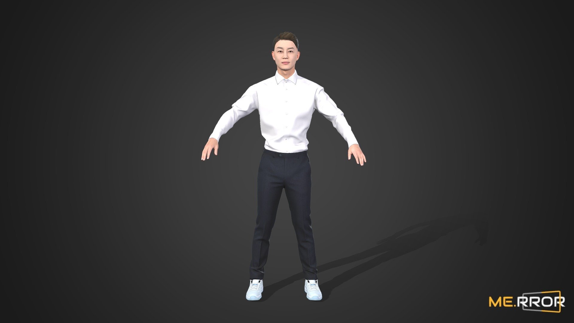 [Game-ready] Asian Man Scan A-Posed - Buy Royalty Free 3D model by ME ...