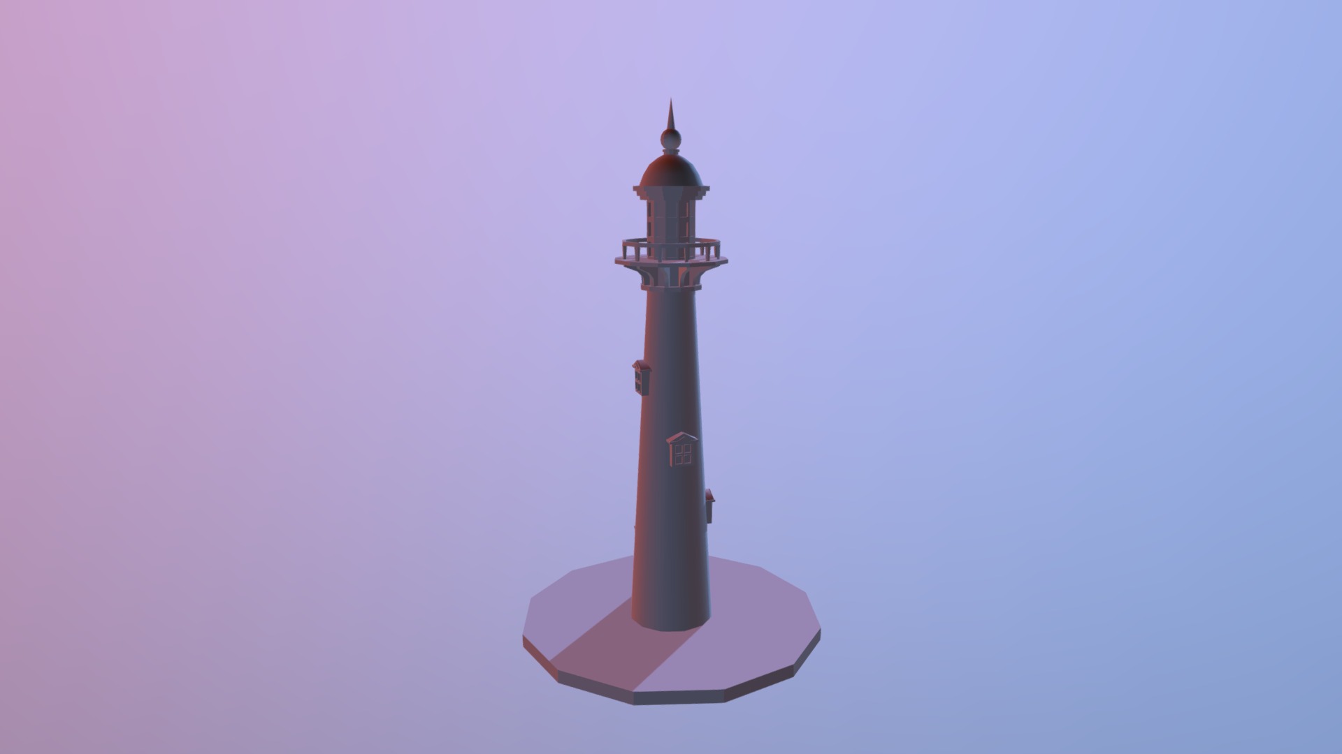 Lighthouse Final - 3D model by sdiehl18 [39dda70] - Sketchfab