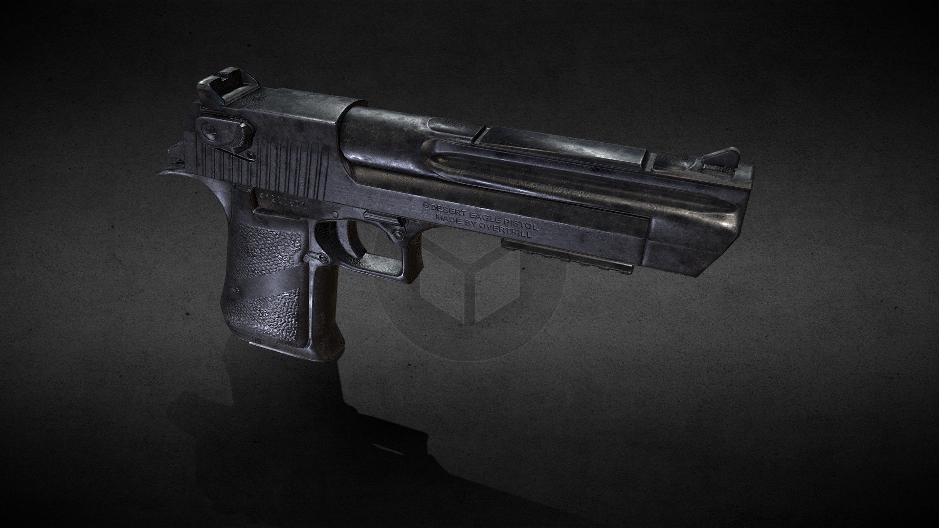 Desert Eagle Pistol - 3D model by JavierLuisMedina ...