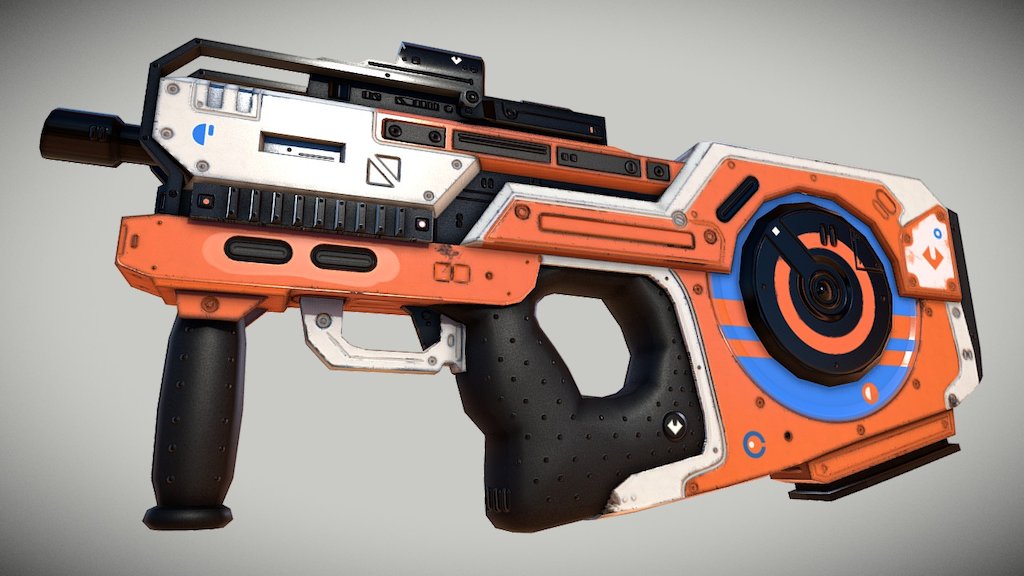 SA Rifle - 3D model by Abimael Gonzalez (@abimaelgonzalez) [39df744 ...