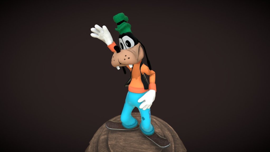 Goofy - 3D model by Rodrigo Calovi (@calovi) [39e028a] - Sketchfab