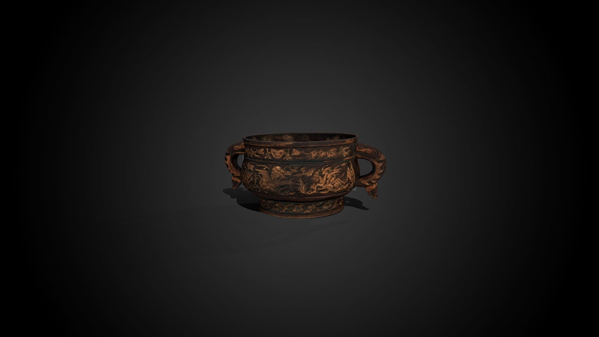Censer, c. 1600-1610 CE, by Zhu Zhenmimg - Download Free 3D model by ...