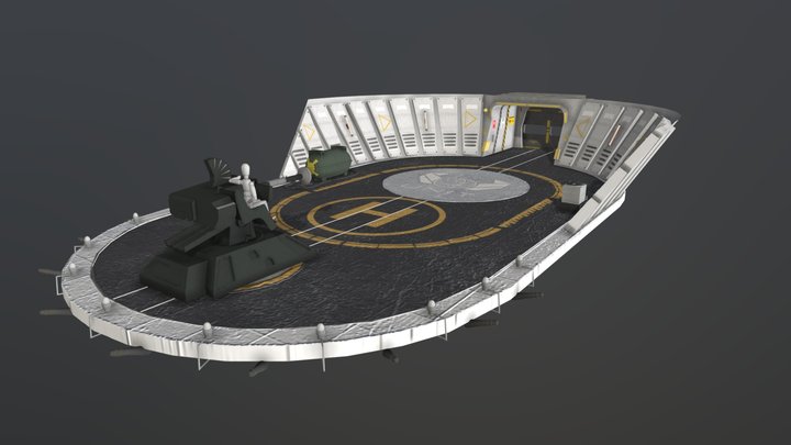 Helipad 3D models - Sketchfab