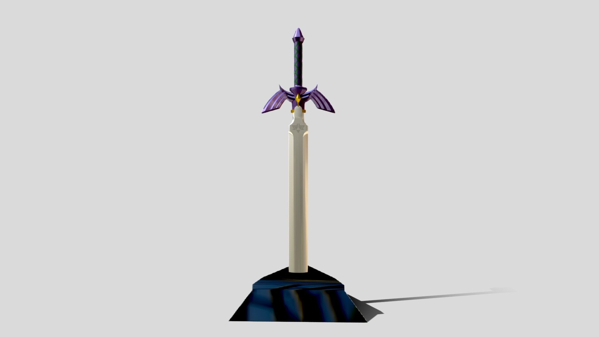 Master Sword + Stand - Download Free 3D model by Calfan [39e3a29 ...