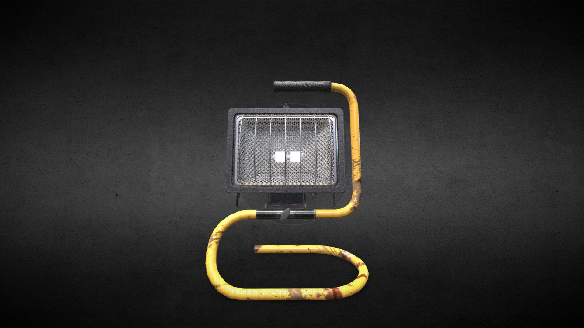Construction Light - 3D model by turtlesomber [39e62a2] - Sketchfab