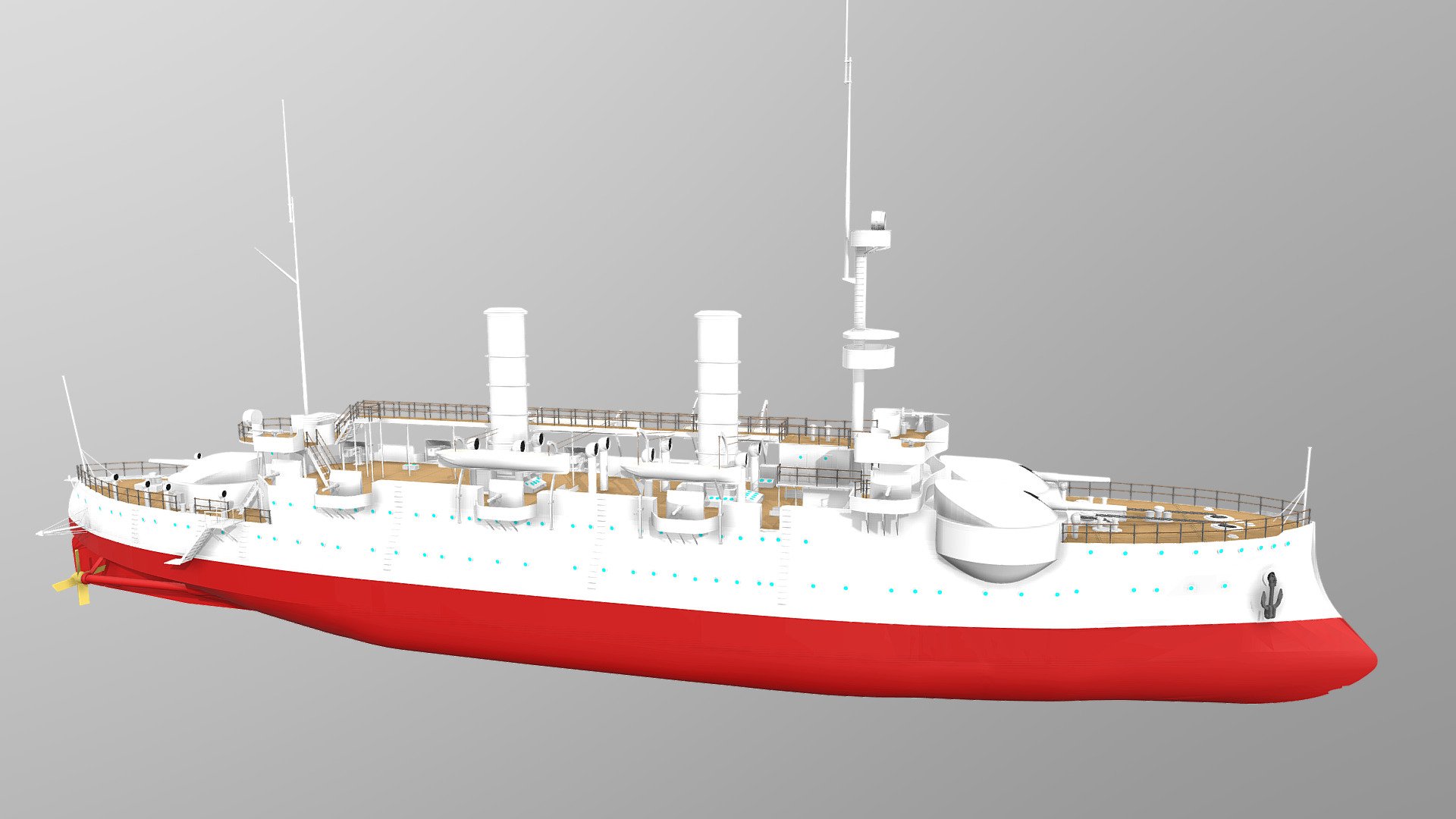 SMS Hagen - Download Free 3D model by martyn169 [39e62b7] - Sketchfab