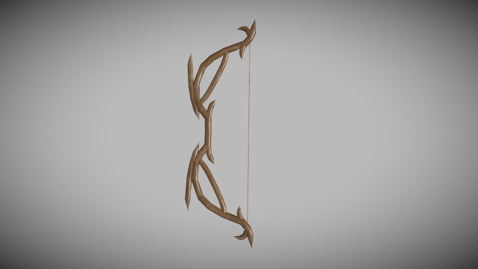 Medieval Fantasy Bow - 3D model by just_une_ptite_goutte [39e7a8c ...