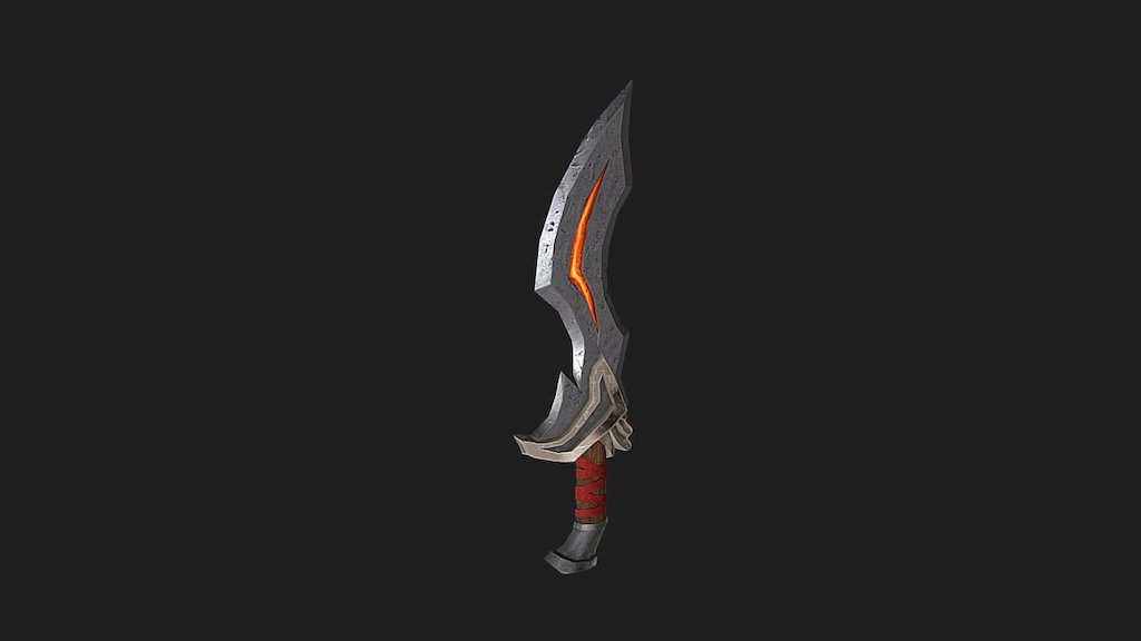 Magic sword - 3D model by Il'giz Den (@mister-den) [39e9355] - Sketchfab