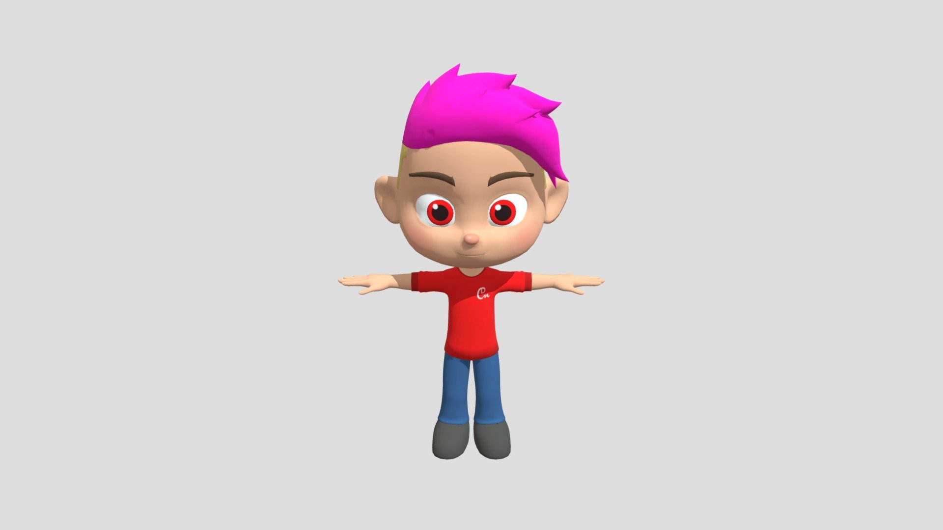 Cute Stylized Creep Character Model - 3D model by CreepDudeMaster ...