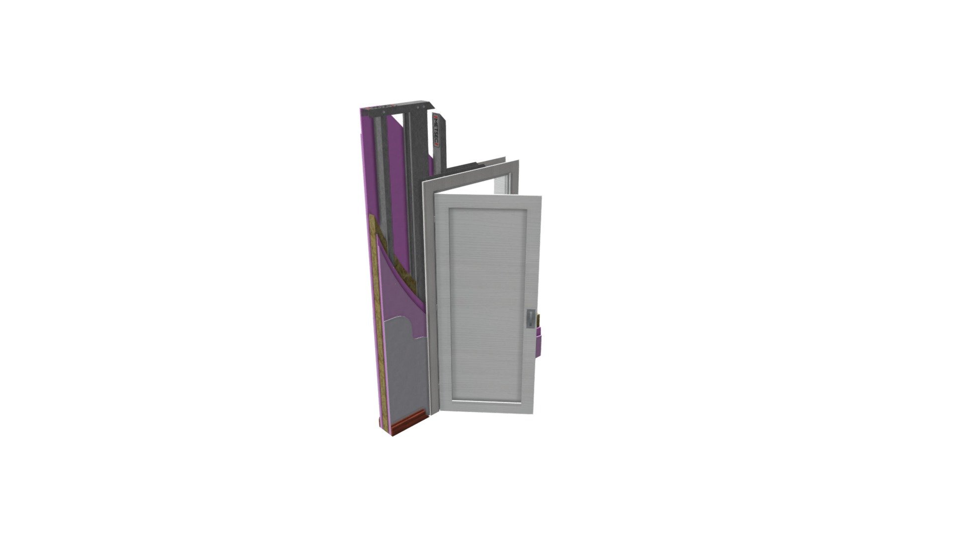 Metsec Detail - D002 - 3D model by bimstore (@Revitspace) [39e98d2 ...