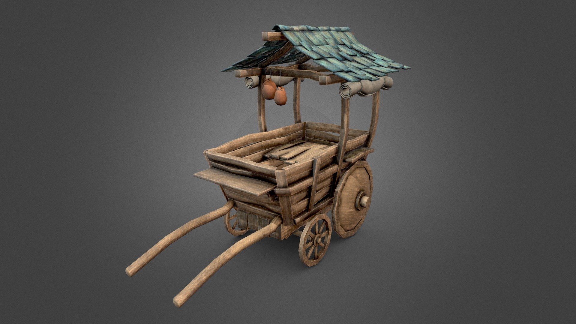 Medieval Cart - Buy Royalty Free 3D model by Vanessa Araújo (@vanessa3d ...