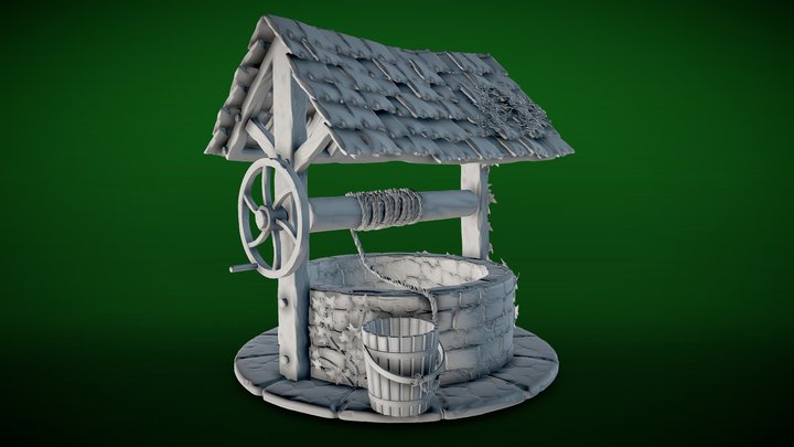 Slate-roof 3D models - Sketchfab