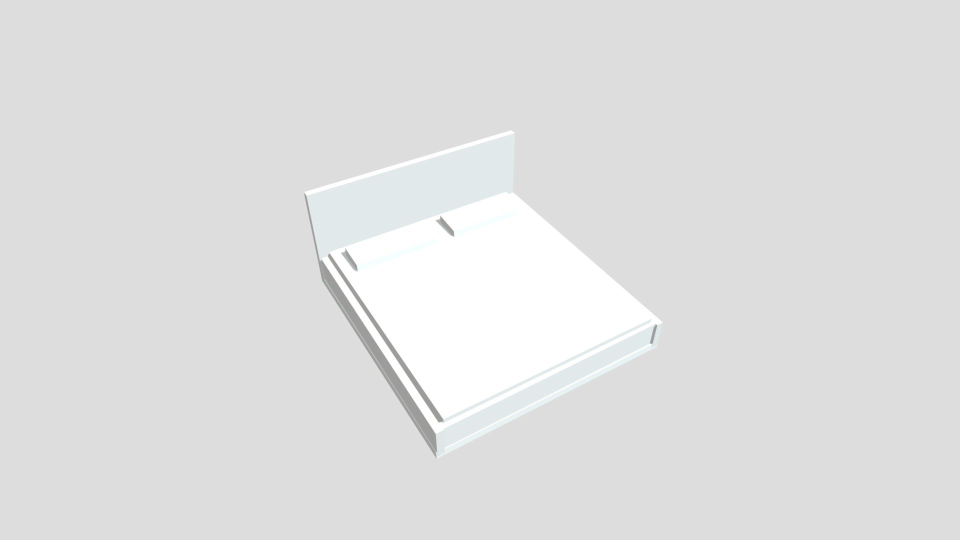 bed for unity and for uniralengine - Download Free 3D model by ...