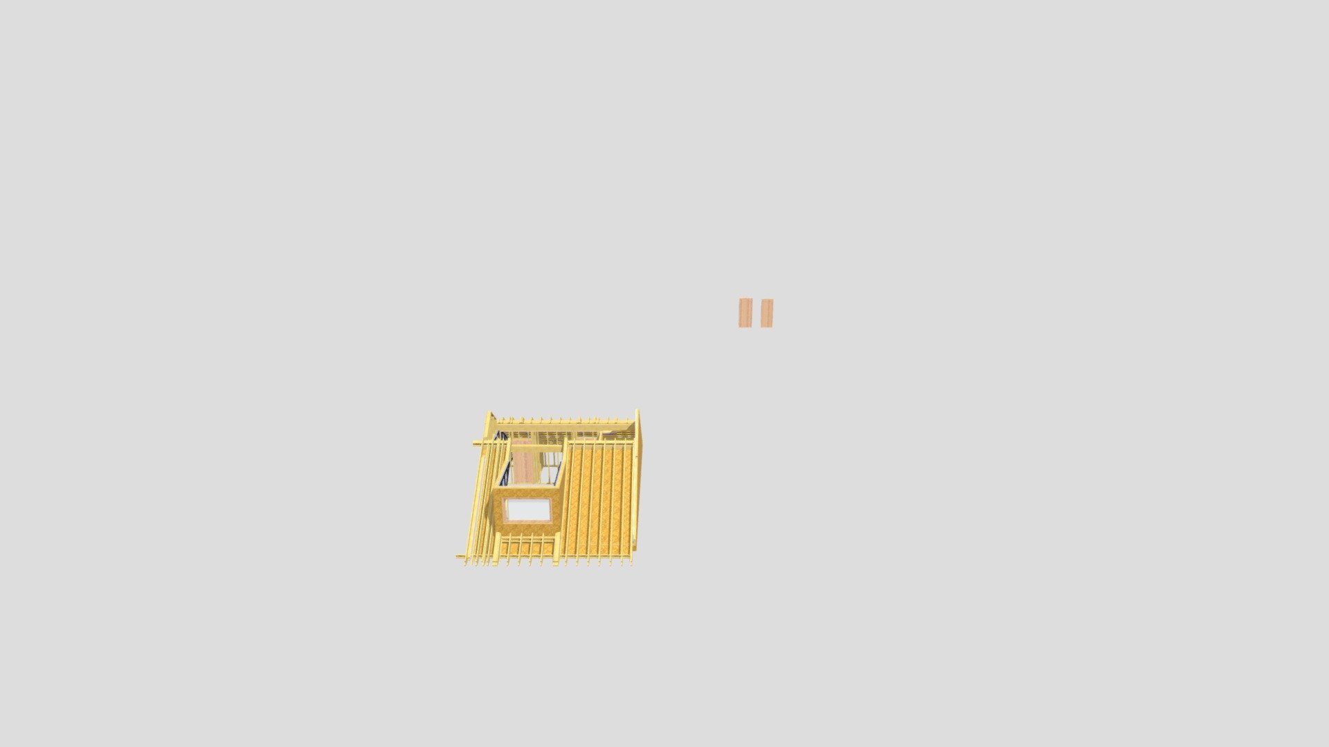 Rafter Panels - 3D model by ThomasIJM [39eb5e3] - Sketchfab